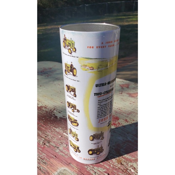 Unbranded | Dining | Green Tractor Letter Series Tractor 2 Oz Tumbler ...